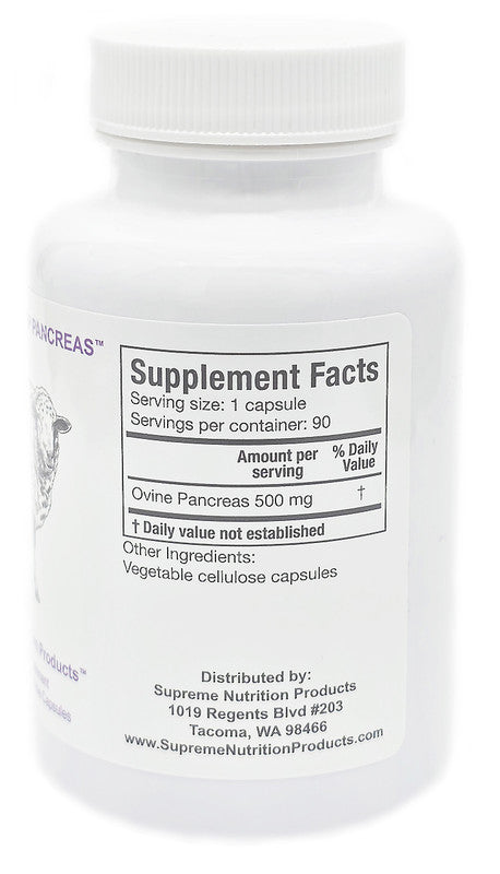Grass Fed Sheep Pancreas (90 Capsules) – Grandad's Home Remedies