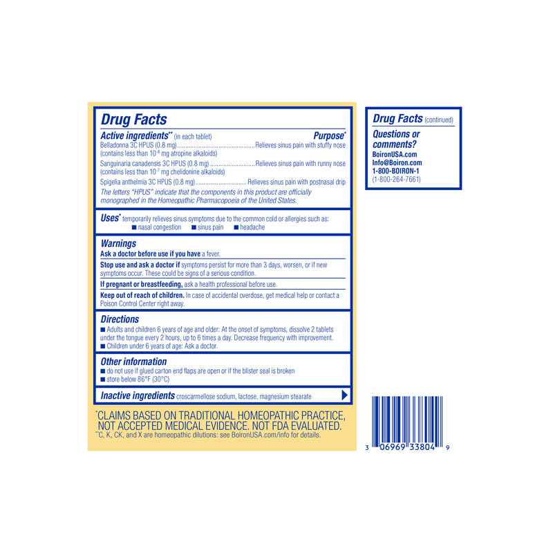 SinusCalm® Tablets – Grandad's Home Remedies